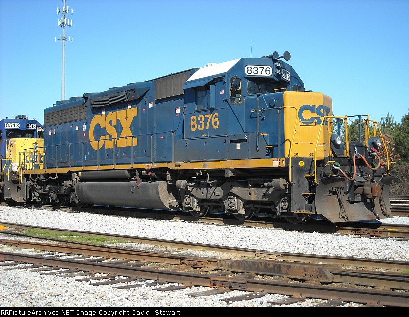 CSX SD40-2 8376